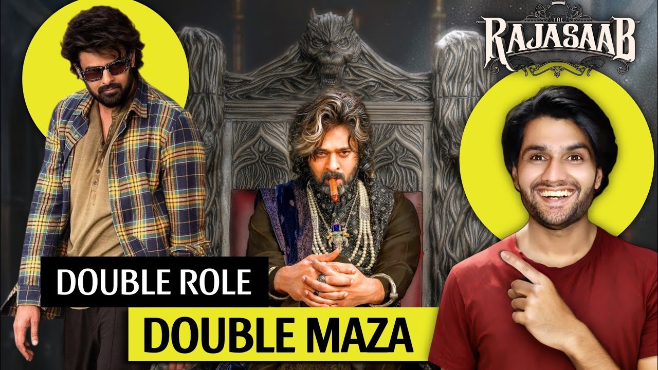 The RajaSaab Motion Poster Review | Filmi Prem - YouTube