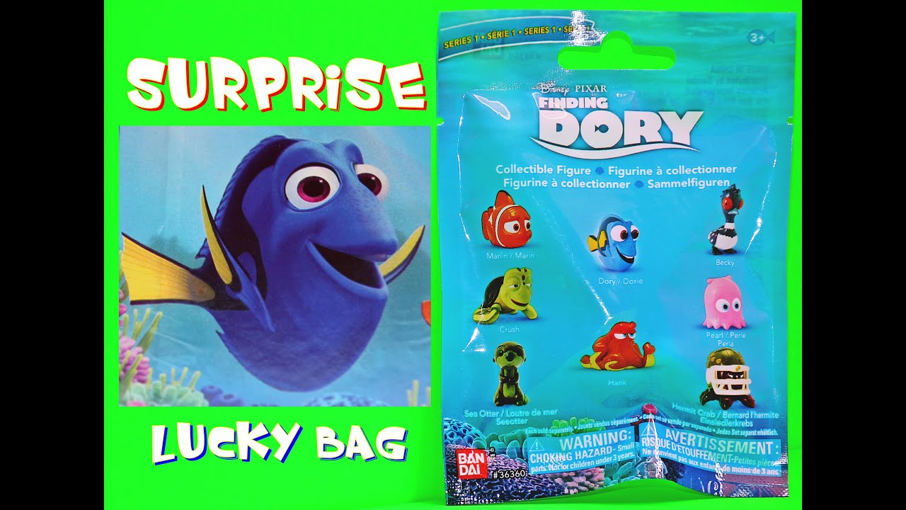 Finding DORY Disney PIXAR sweet Super SURPRISE unBOXing figure blind ...