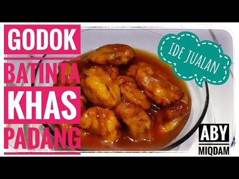 (ide jualan)cara membuat pisang goreng / GODOK BATINTA (khas padang ...