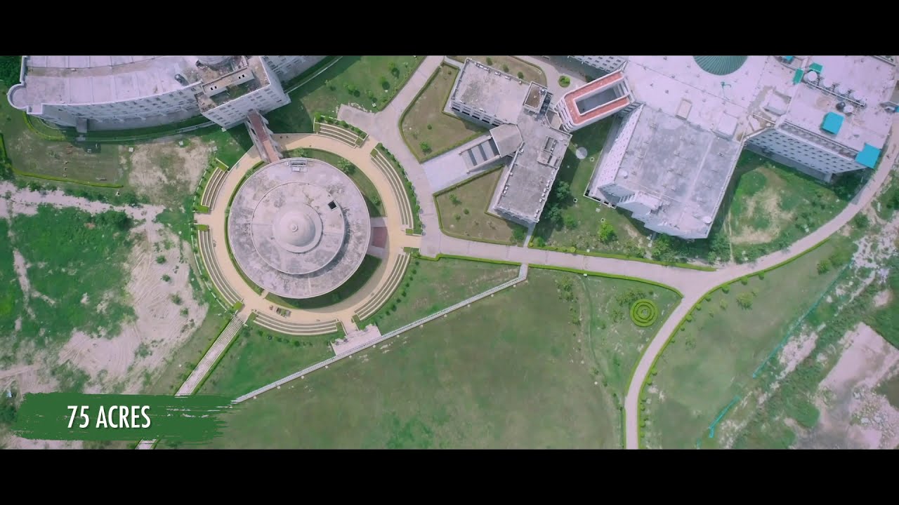 Drone Cinematography, NIU Campus, Greater Noida - YouTube