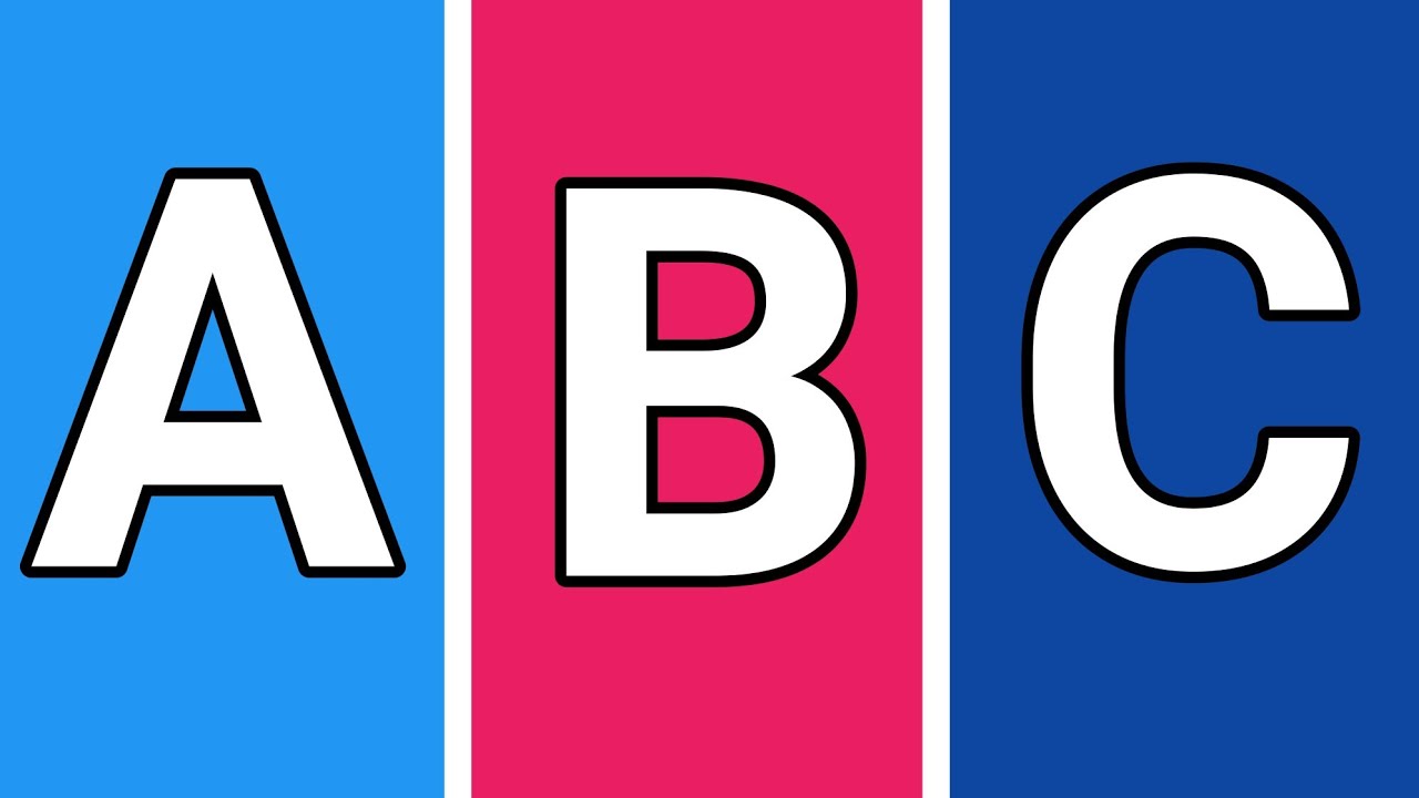 Learning ABC Letters and Basic English Vocabulary with rhymes - YouTube