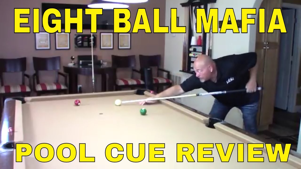 Eight Ball Mafia Pool Cues - YouTube