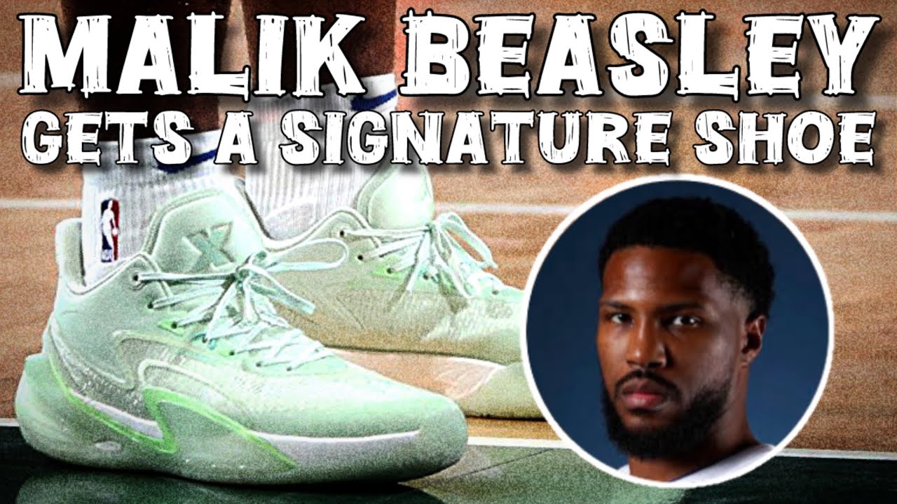 Malik Beasley Announces His Signature Shoe — the XTEP Beasley 2 - YouTube