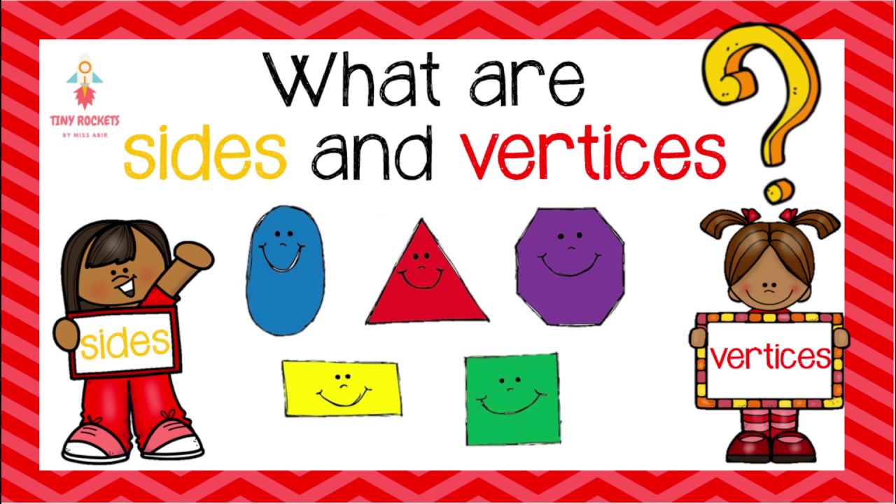 What are sides and vertices? | Kindergarten Mathematics - YouTube