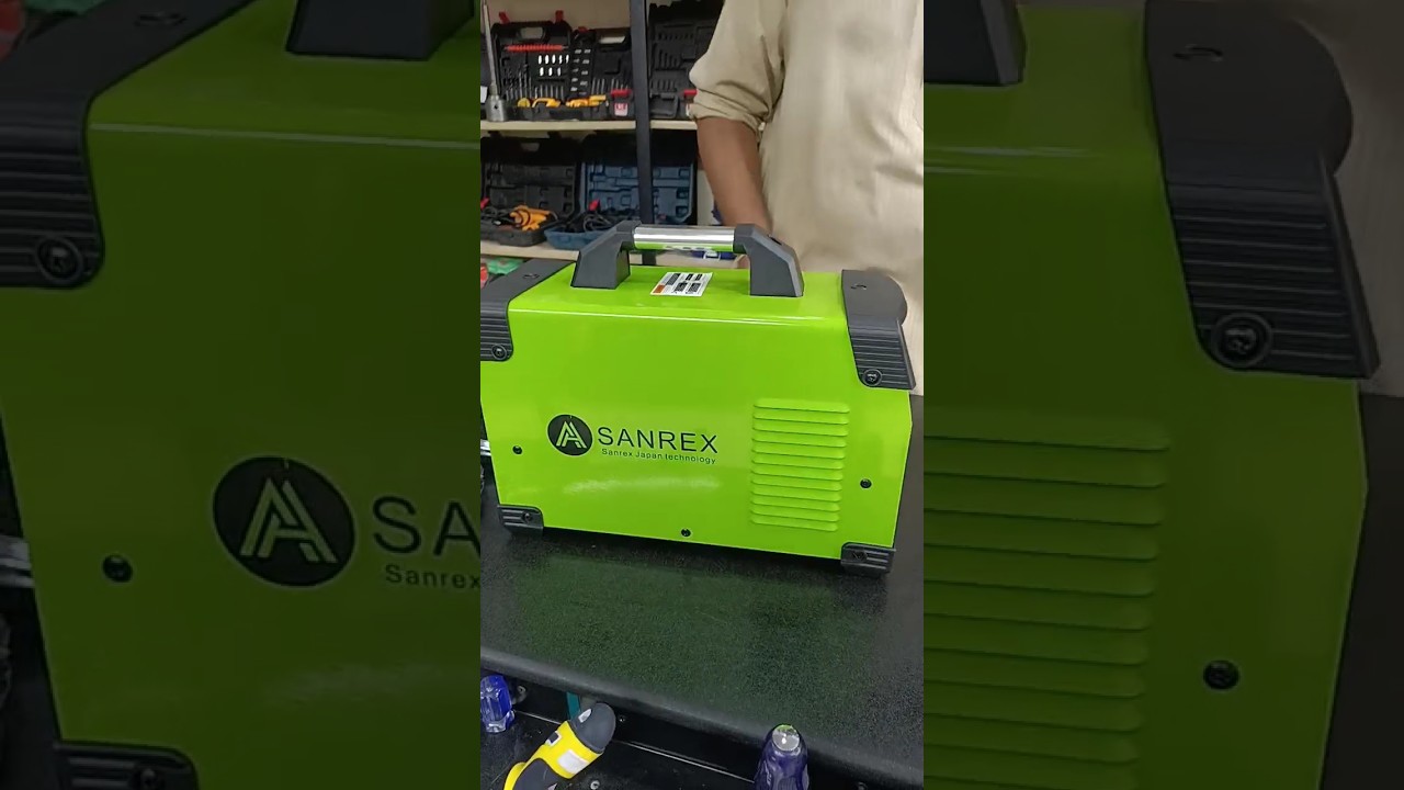 Welding Machine MMA-400 (Amp) Sanrex Japan Technology 💥🥽👨‍🏭 - YouTube