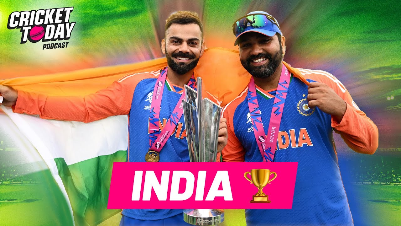 T20 World Cup 2024 Final - India Champions & Team of the Tournament ...