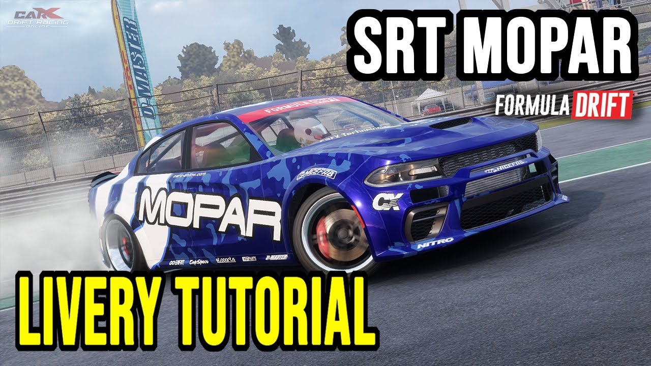 CarX Drift Racing Online - SRT Mopar FD [Livery Tutorial] - YouTube