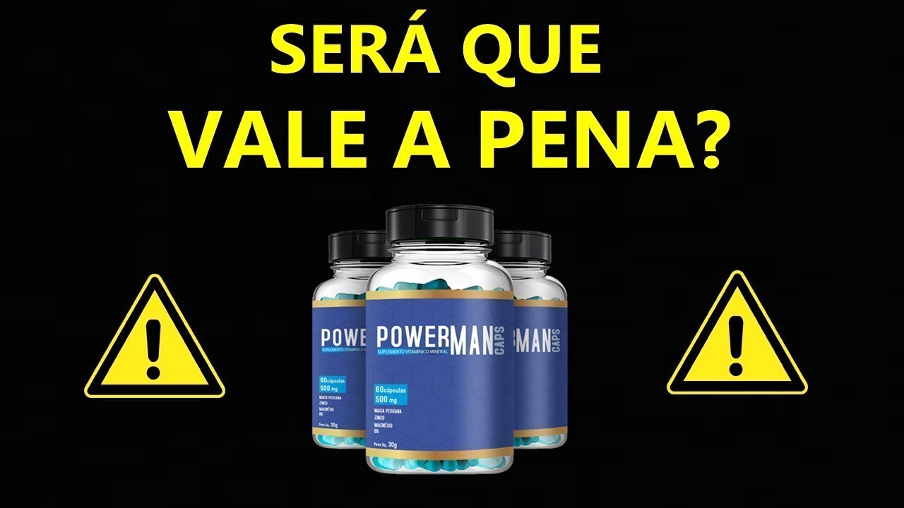 Power Man Caps Funciona Mesmo ? - YouTube