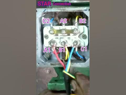 star delta connection - 3 phase motor connection - three phase wiring ...