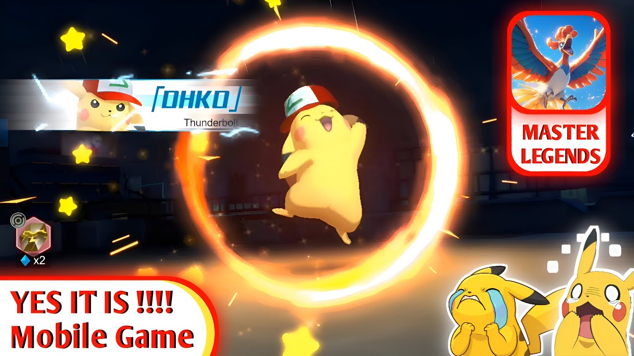 This Mobile Pokemon Game BLEW MY MIND!!! | Master Legends First ...