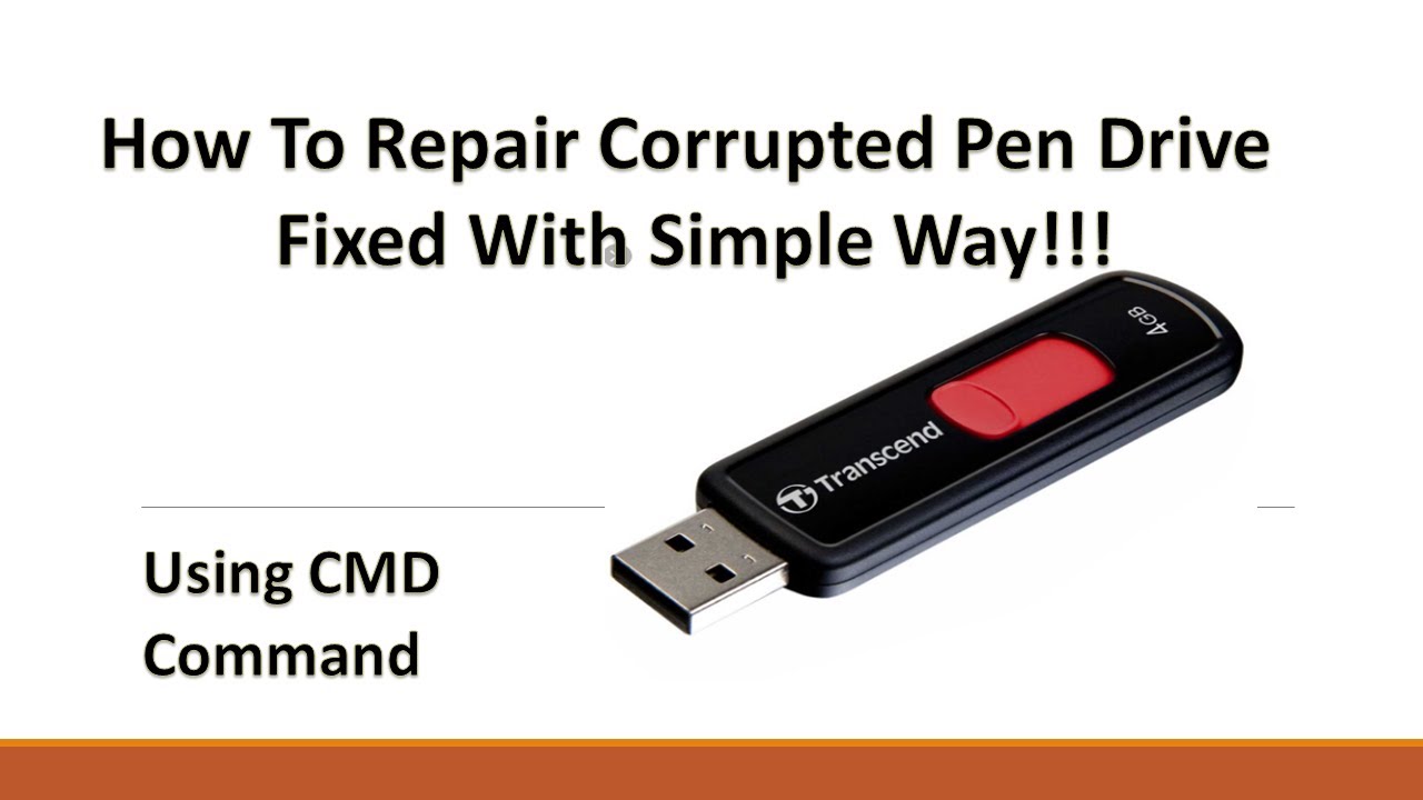 How To Repair Corrupted Pen Drive Fixed With Simple Way!!! - YouTube