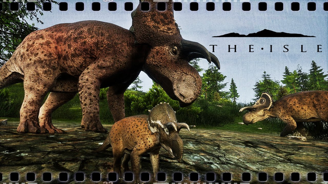 The Life of an Avaceratops - TheIsle.Realism #2 - Stoneclaw Highlands ...