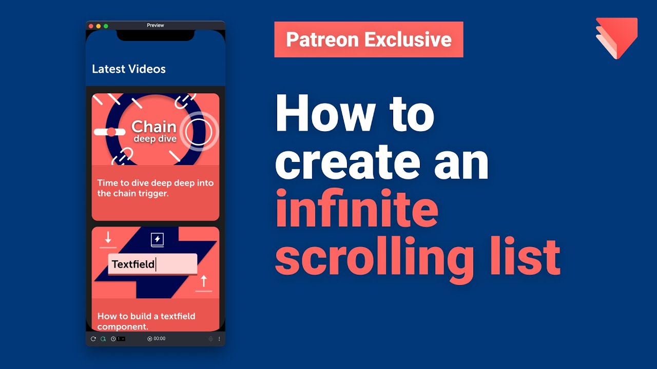 ProtoPie infinite Scroll Trailer - YouTube