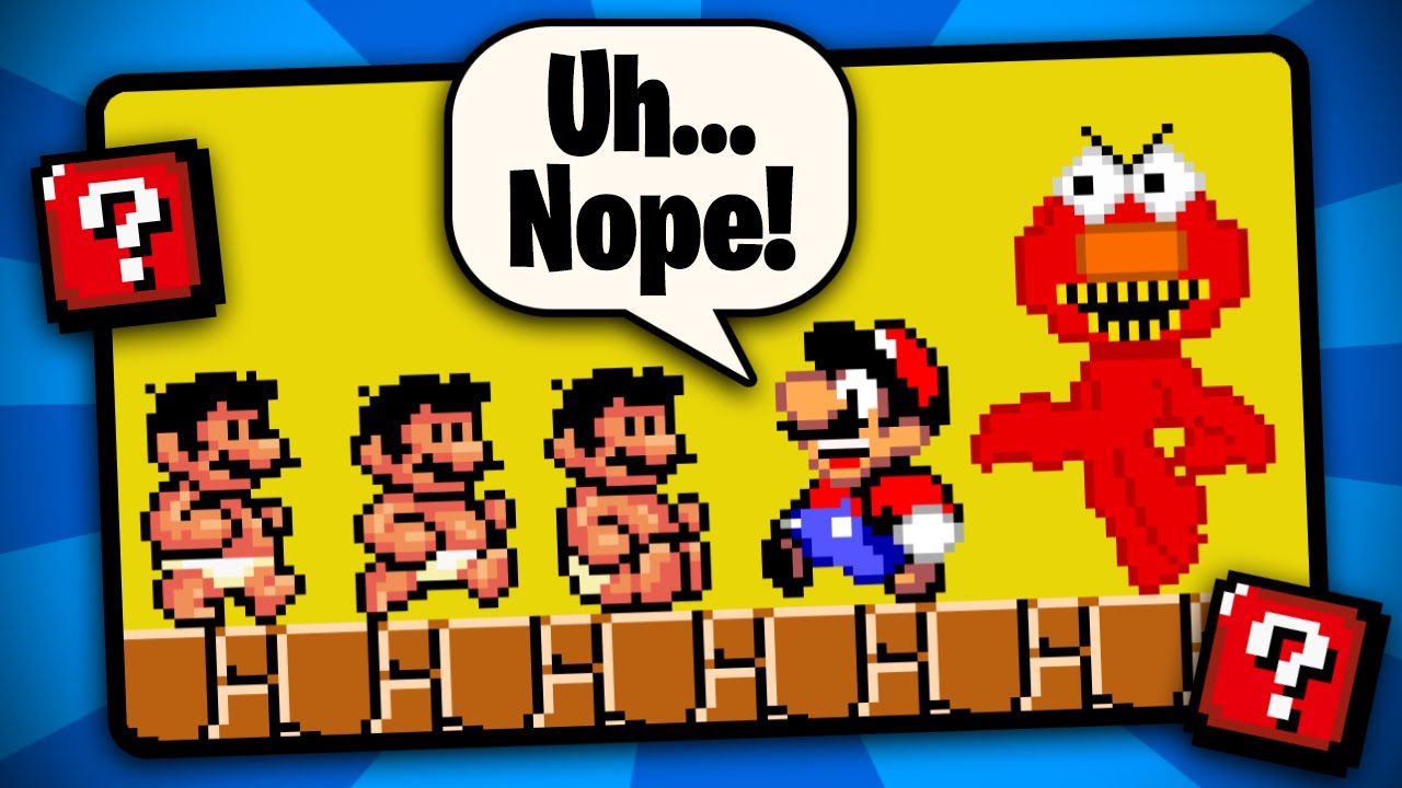 Mario, but uh...NOPE?! - YouTube
