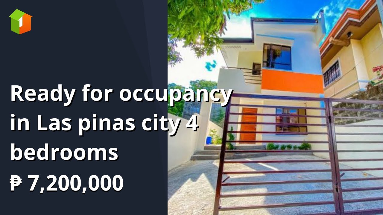Ready for occupancy in Las piñas city 4 bedrooms - YouTube