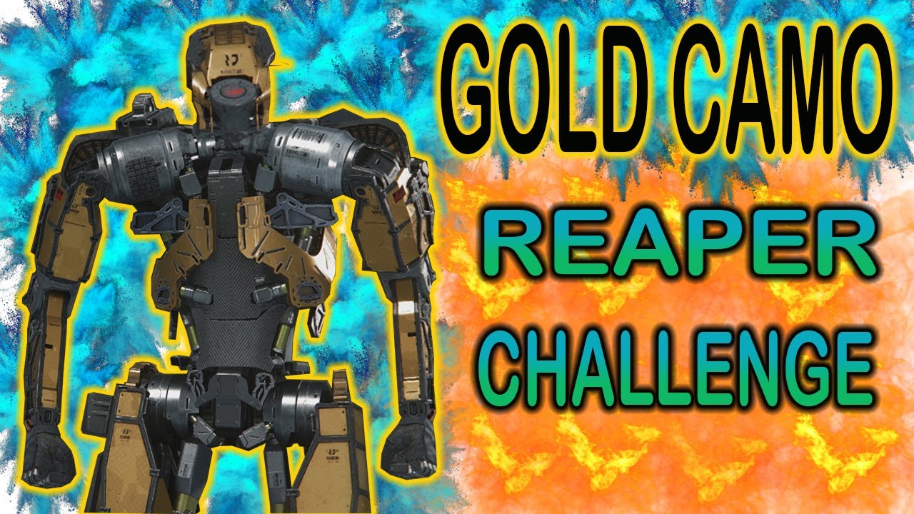 Synaptic Reaper Challenge! Gold Synaptic Camo (COD Infinite Warfare ...