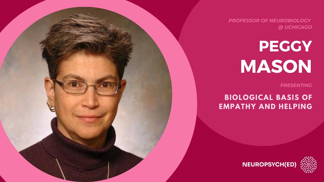 Peggy Mason: Biological Basis of Empathy and Helping - YouTube