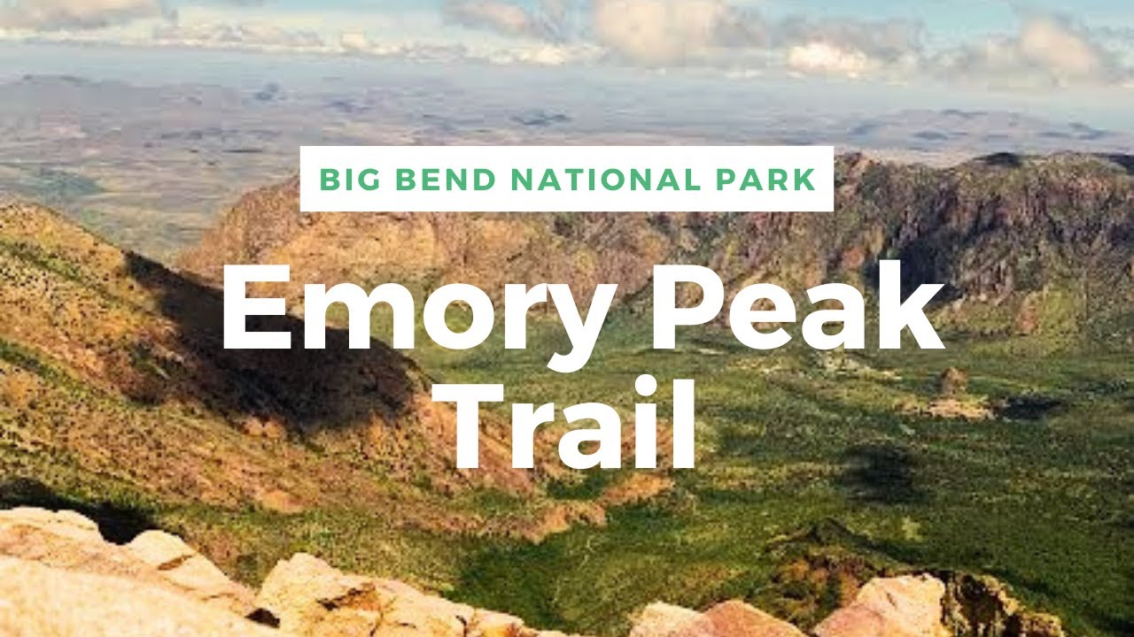 Big Bend National Park: Hiking Emory Peak Trail, the highest peak in ...