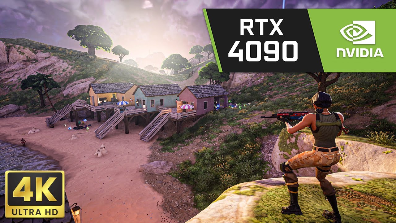 Fortnite | 4K Max Settings ( RTX ON / DLSS ON ) | RTX 4090 - YouTube