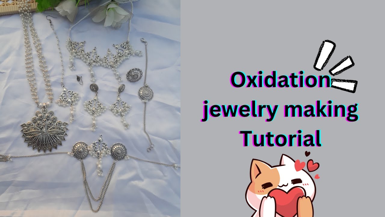 Oxidation jewelry making Tutorial || Step by step - YouTube