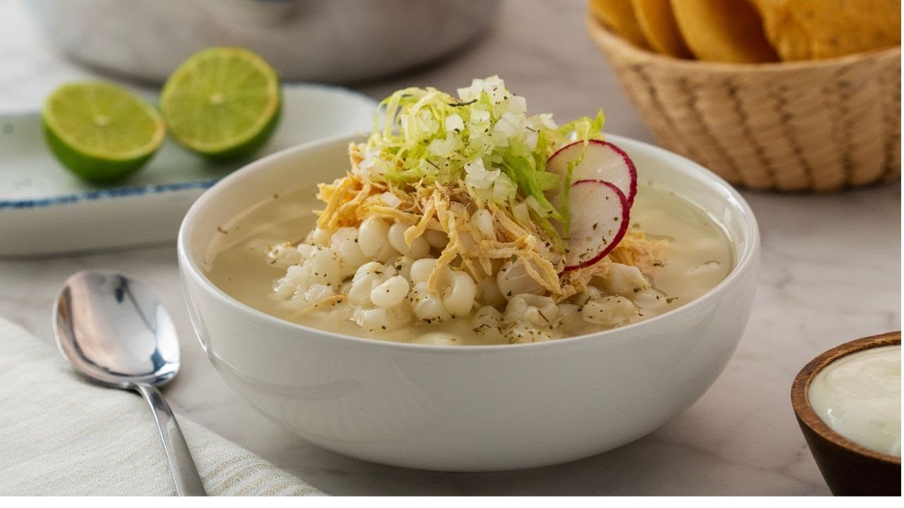 Pozole fácil y rápido | kiwilimón recetas - YouTube