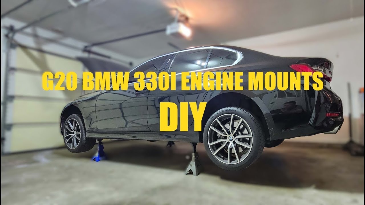 2019 BMW 330i Motor Mounts DIY Replacement - YouTube