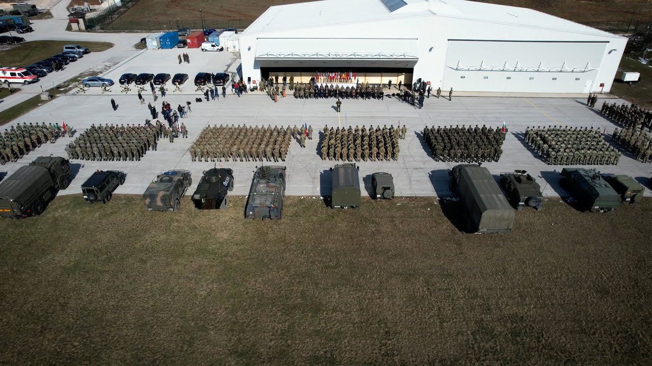 EUFOR Reserve - Initial Operational Capability Ceremony - YouTube