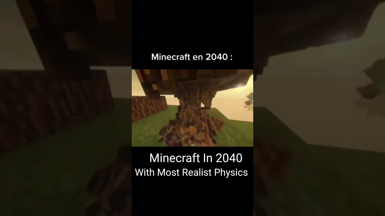 Minecraft In 2040 | #Short - YouTube