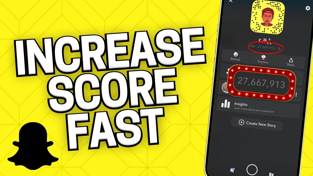 How to Increase Snapchat Score Fast - YouTube