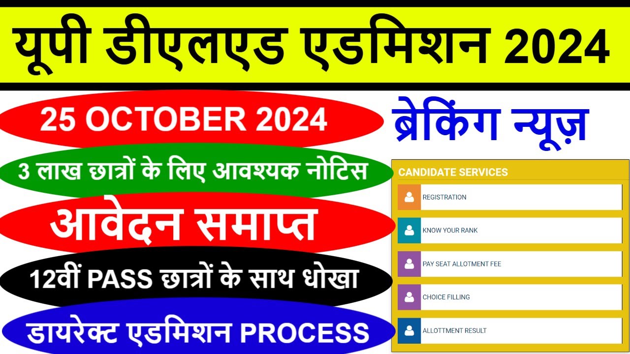 up btc online form Admission/up deled 2024 Form,Eligibility Criteria ...