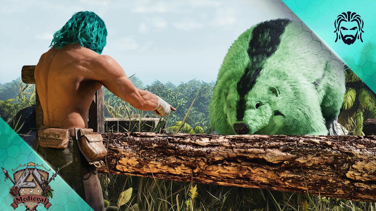 I Put My New Dinos to Work! - ARK Medieval [E8] - YouTube