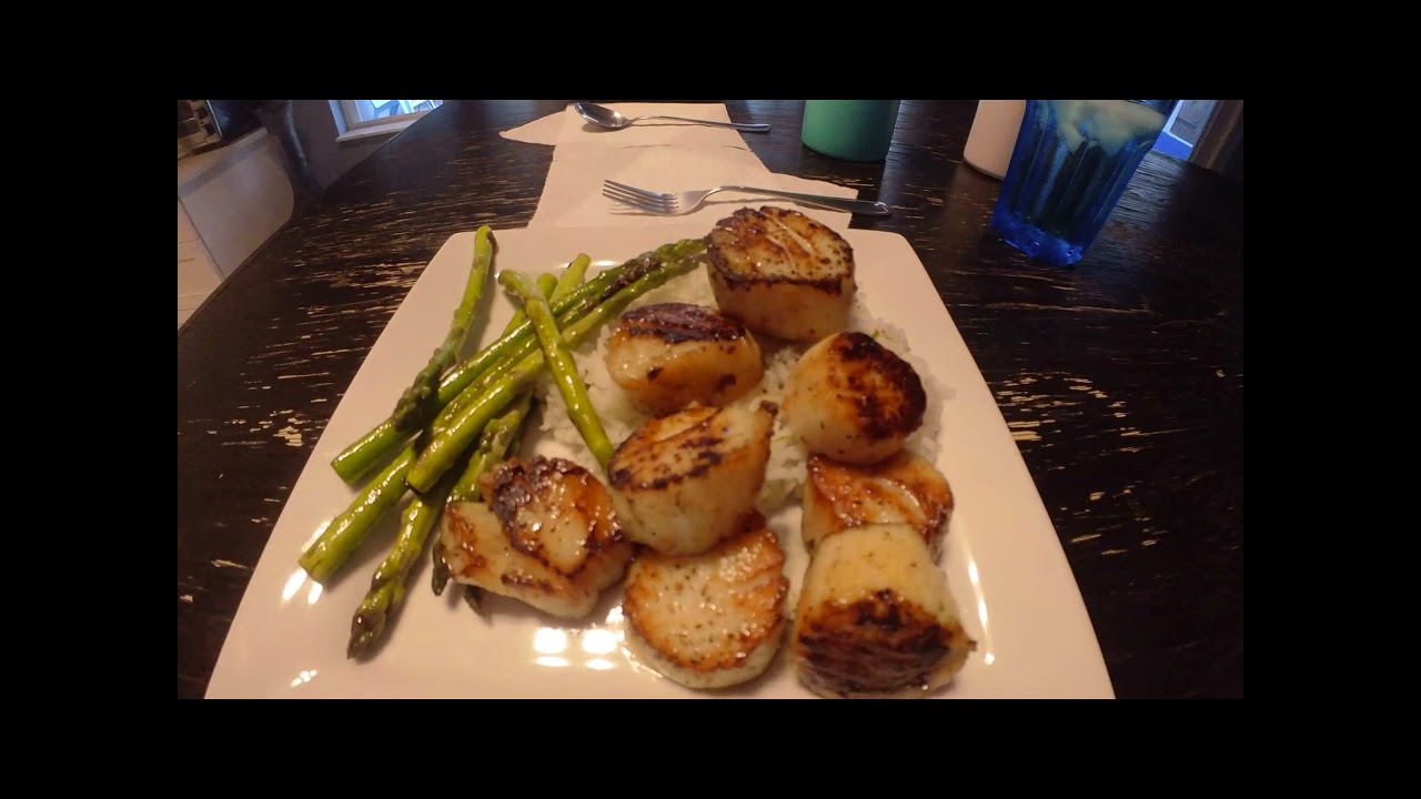 cooking with the Insta360 Go 2 and some scallops - YouTube