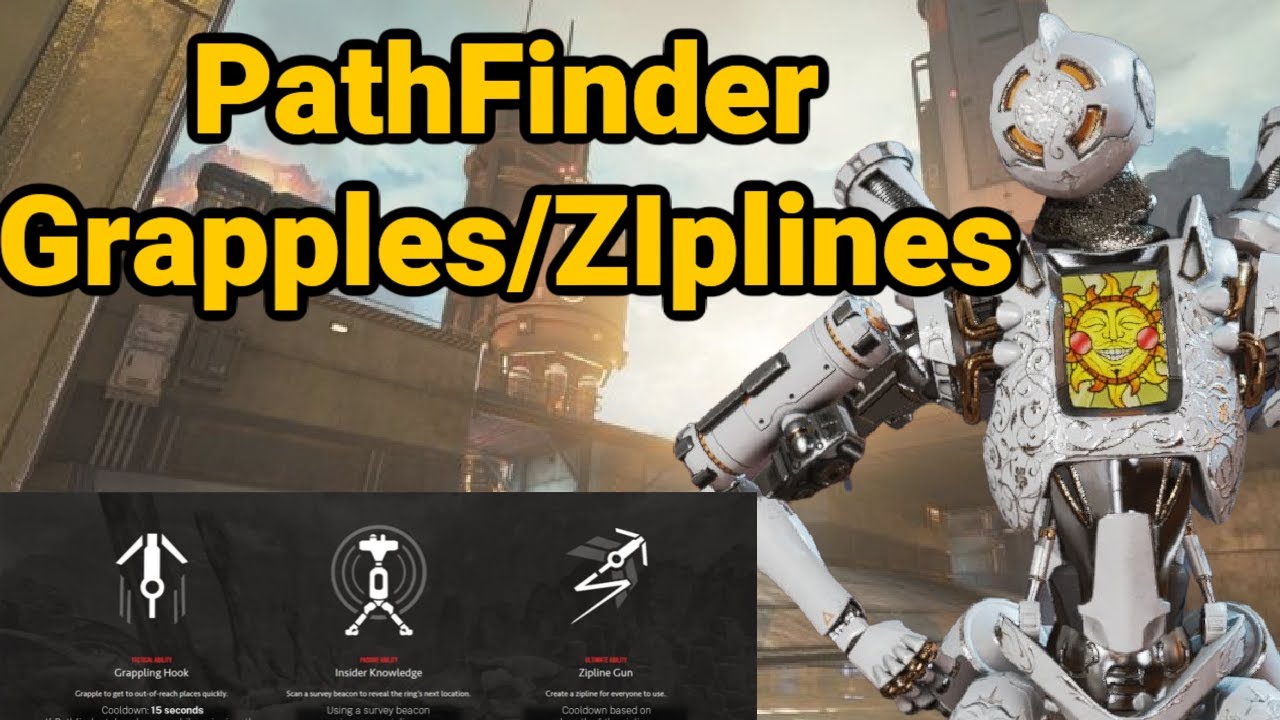 How To Use PathFinders Grapples/ZipLines| BEST Grapples For All Arena ...