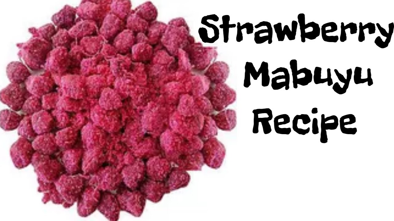 Strawberry Mabuyu Recipe | Vegan Baobab Candy | Rae Wangari - YouTube