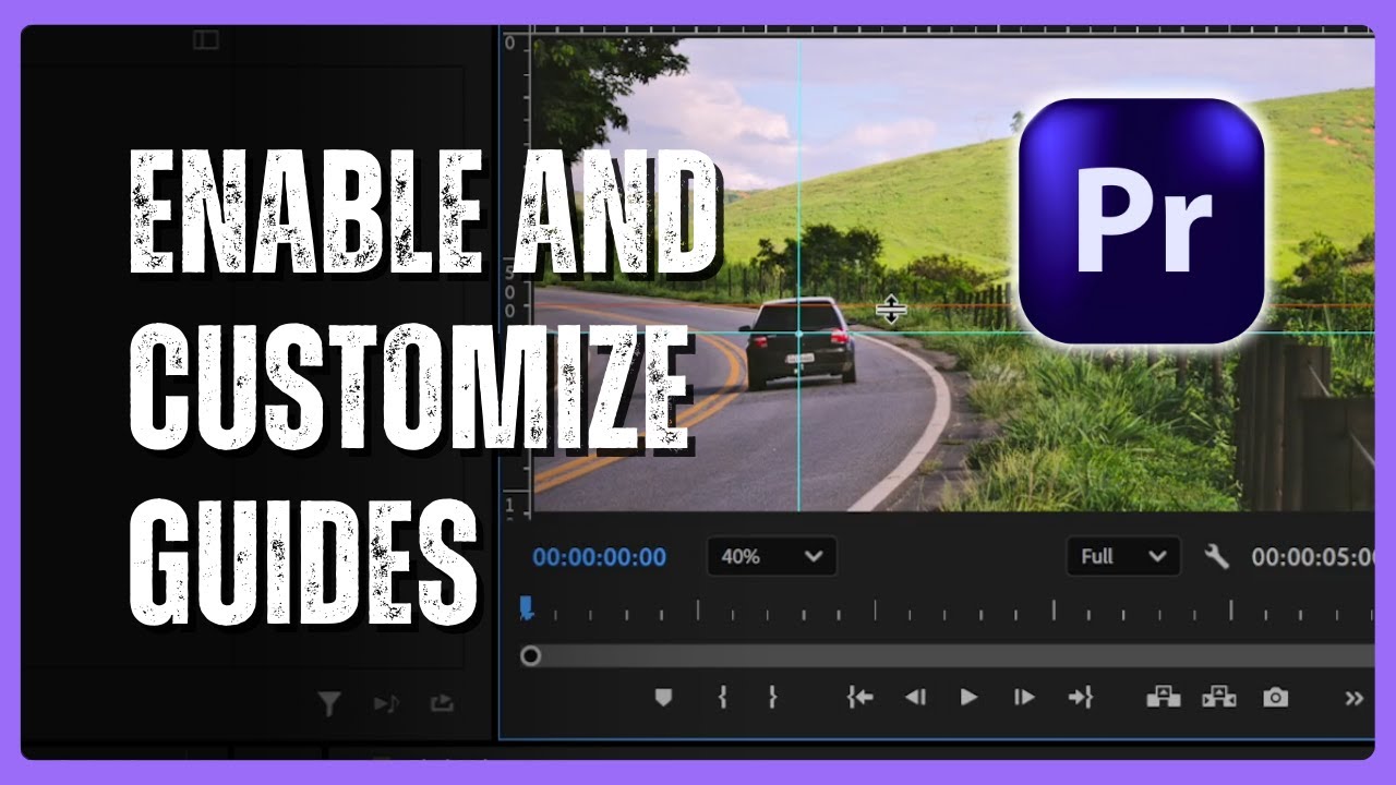 How to Enable and Customize Guides in Premiere Pro - YouTube