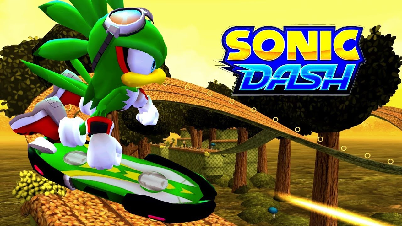 Sonic Dash - JET THE HAWK long gameplay (HD, Widescreen) - YouTube