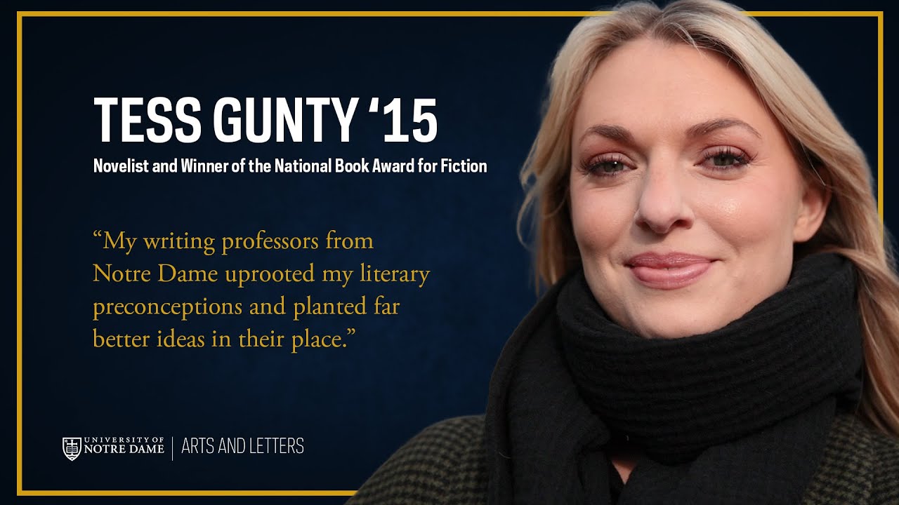 Arts & Letters Alumni: Tess Gunty '15 on Her Creative Writing Evolution ...