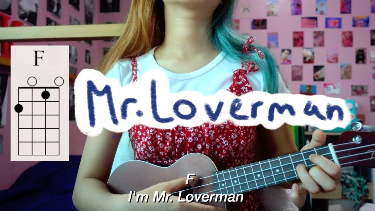 mr loverman -ricky montgomery (ukulele chords+cover) - YouTube