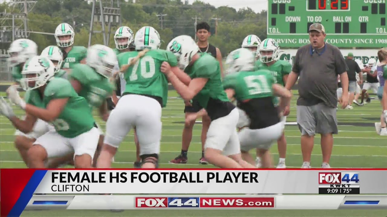 Meet Clifton High School’s alleged first female football footbal player ...