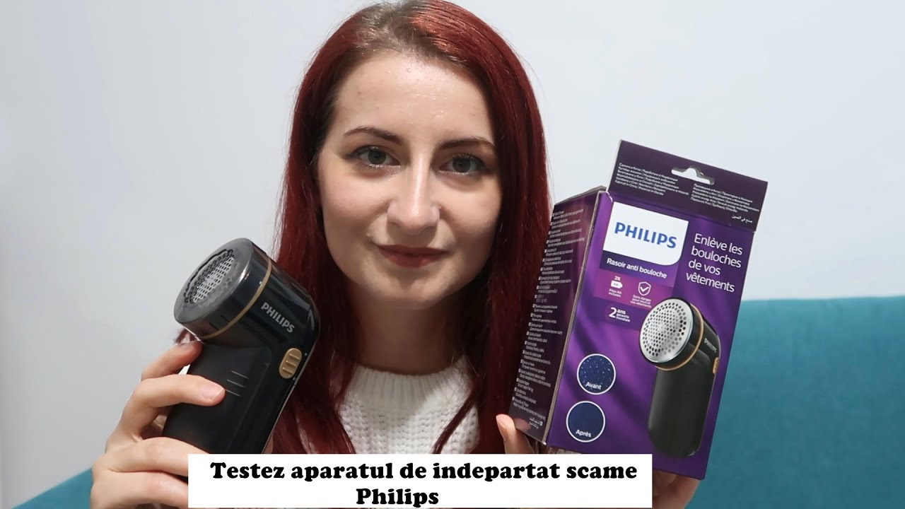 Testez aparatul de indepartat scame de la Philips - YouTube