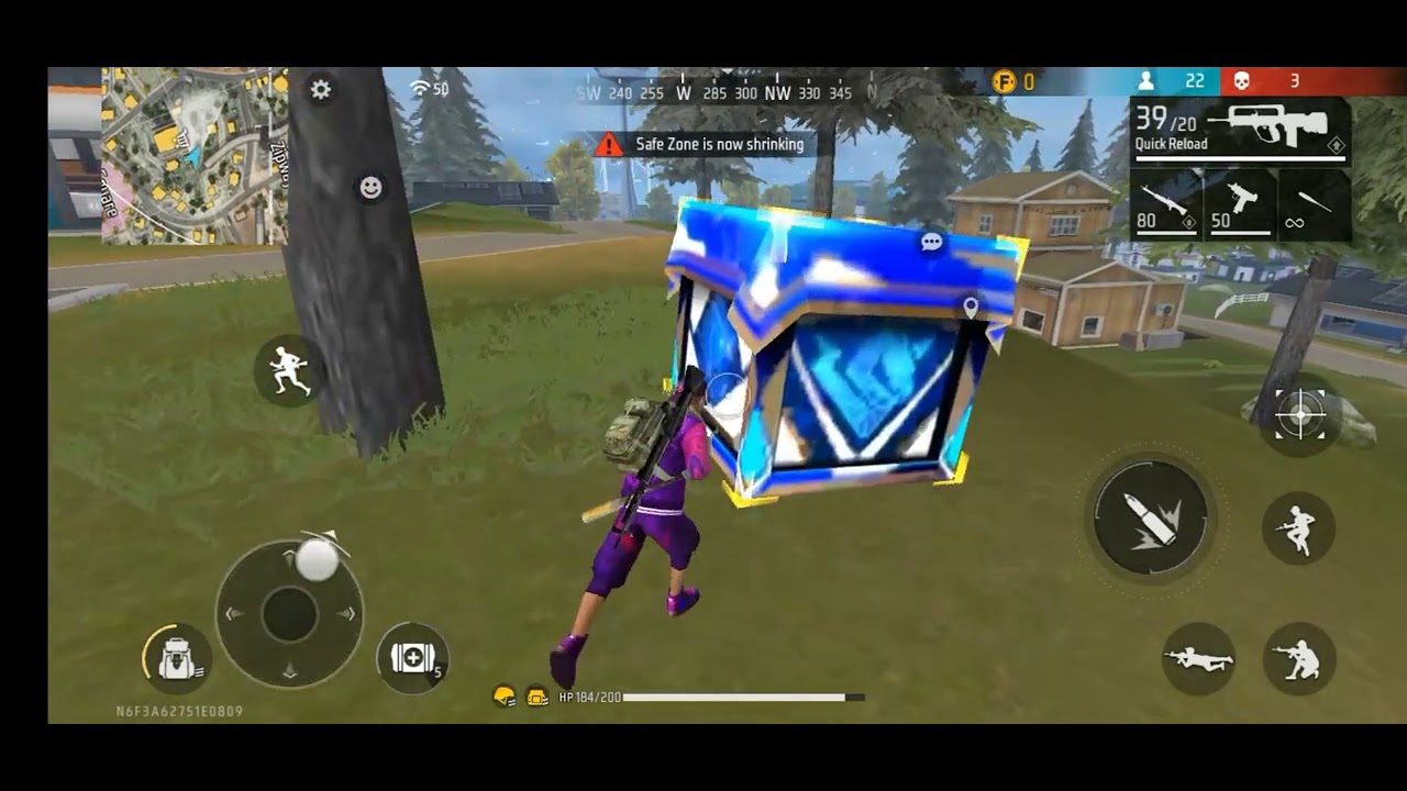 Playing FREE FIRE for the first time!! - YouTube