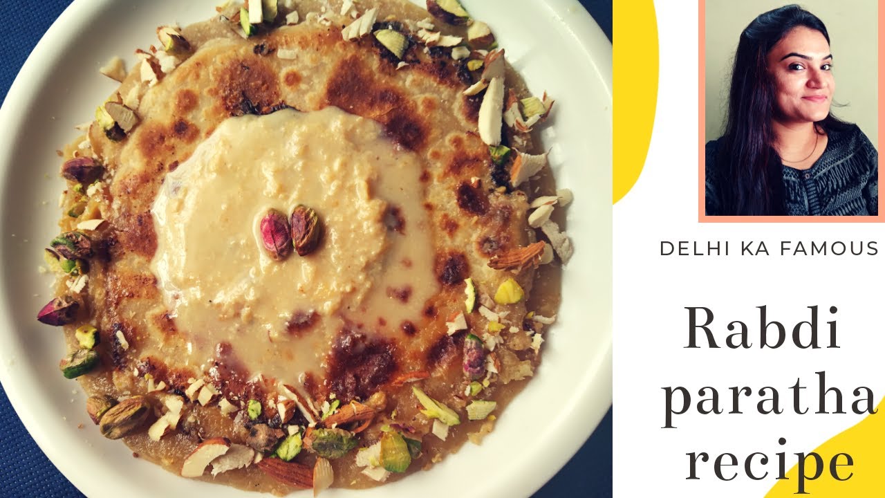 Rabdi paratha recipe, how to make parotta dough, रबड़ी पराठा कैसे बनाएं ...