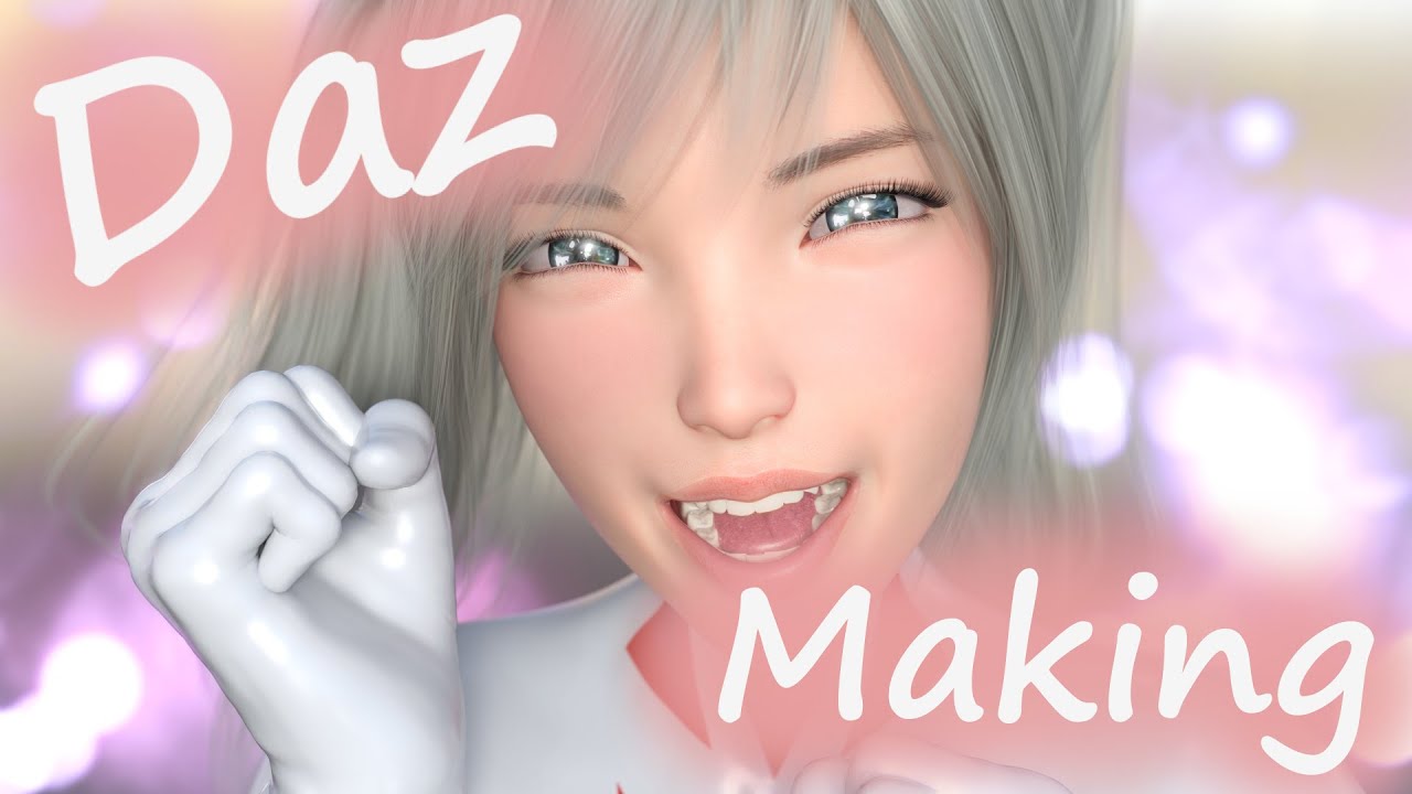 Behind the Scenes #11 : Crafting a Beautiful Heroine in 3DCG with DAZStudio & Iray - YouTube