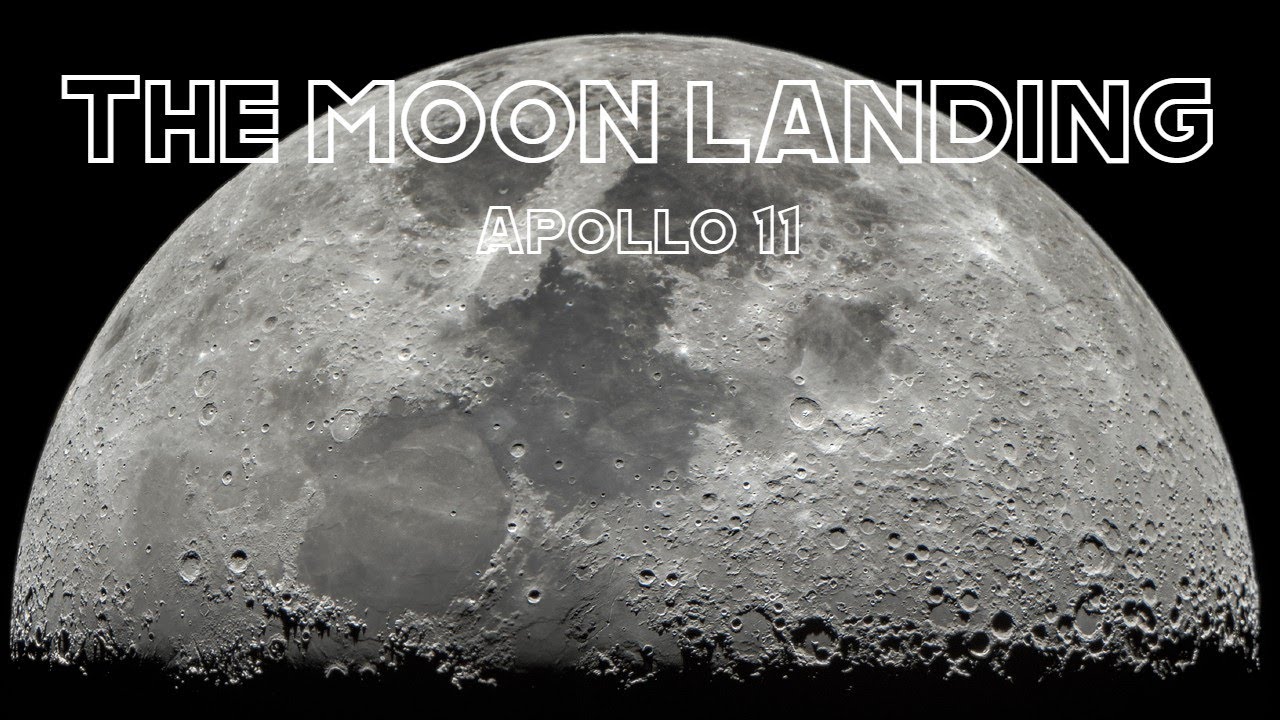 The history of the first moon landing in a nutshell - YouTube