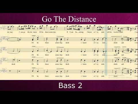 GO THE DISTANCE _ Bass 2 Guide - YouTube