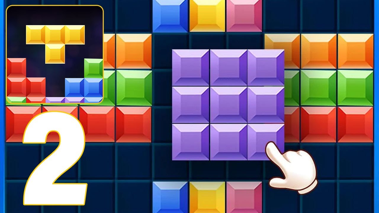 Block Puzzle - Gameplay Part 2 (Android,iOS) - YouTube