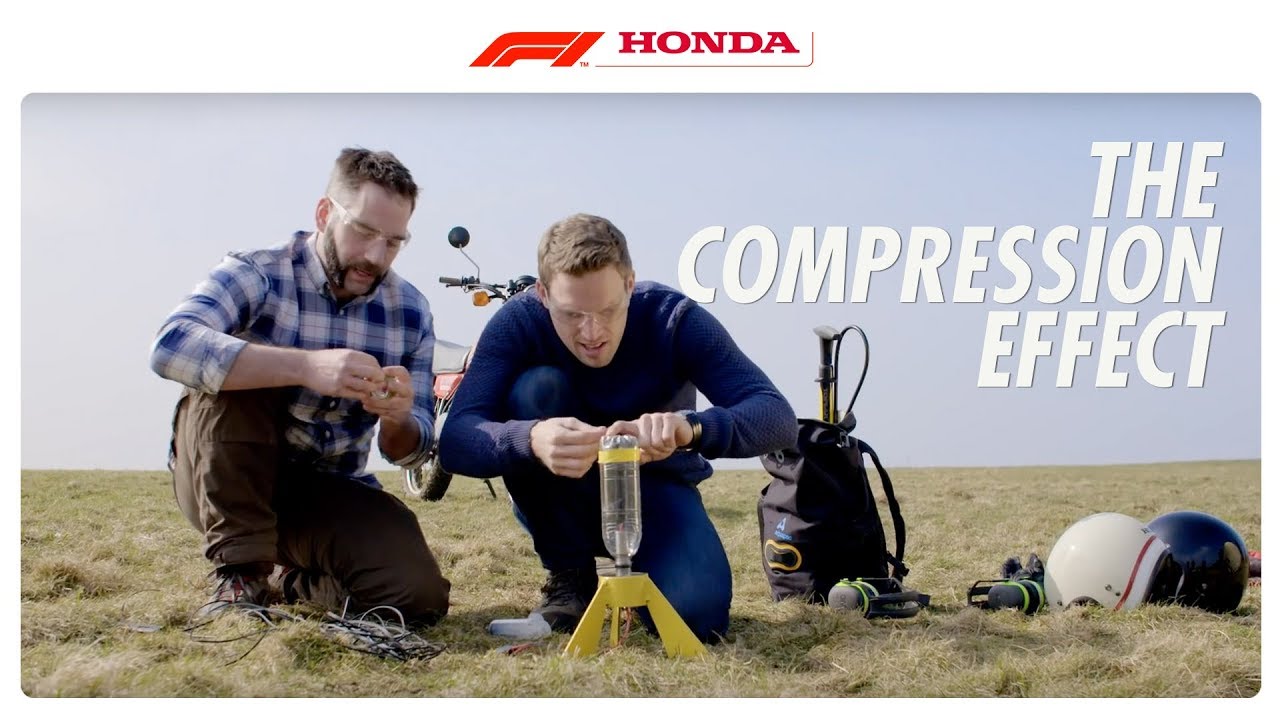 The Compression Effect I The F1 Power Unit Explained I Honda Racing F1 ...
