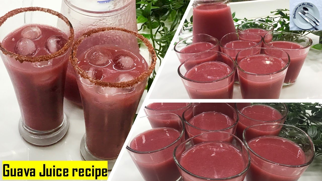 घर पर बनाइये मार्केट से बेहतर अमरुद का शरबत | guava juice recipe ...