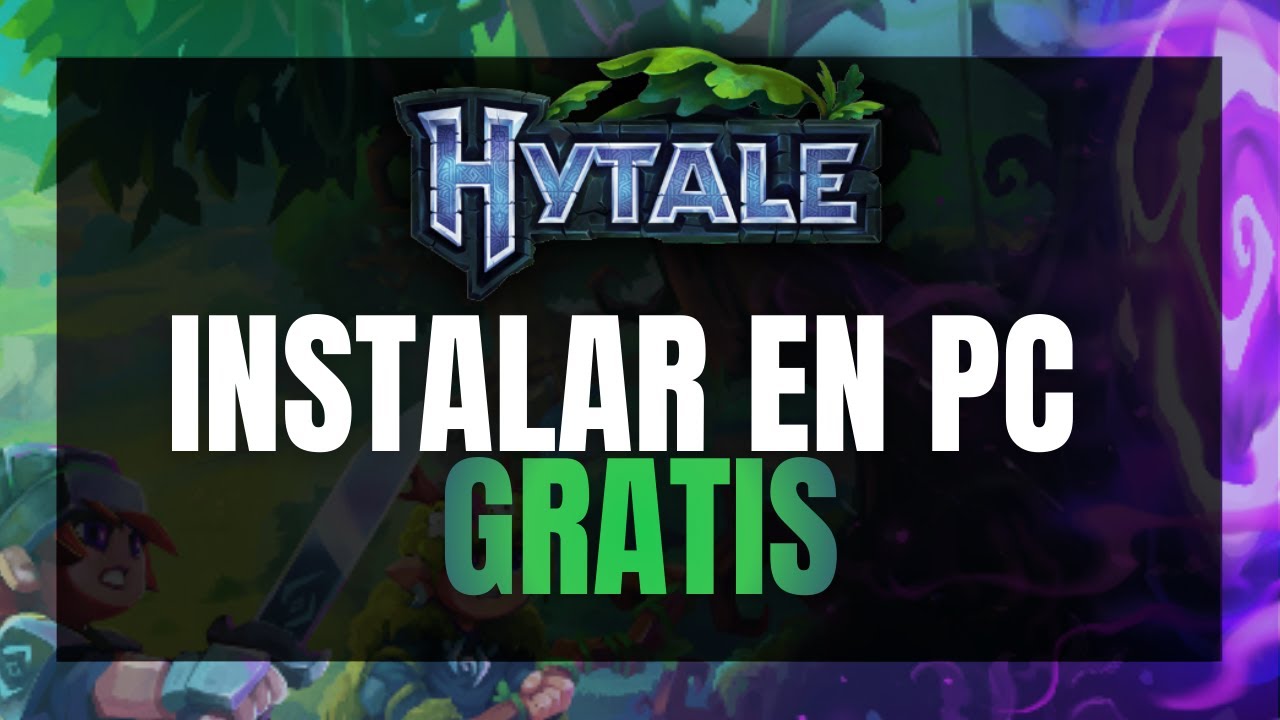 Cómo INSTALAR HYTALE en PC Windows (2026) | Descarga Oficial y ...