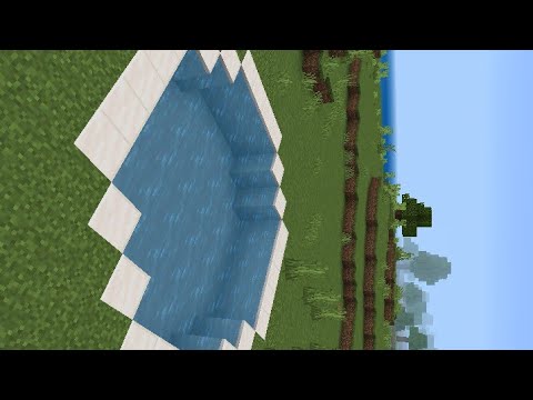 how to make swimming pool in minecraft - YouTube